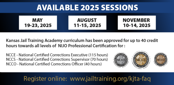 KANSAS JAIL TRAINING ACADEMY (KJTA) - NIJO (National Institute for Jail ...