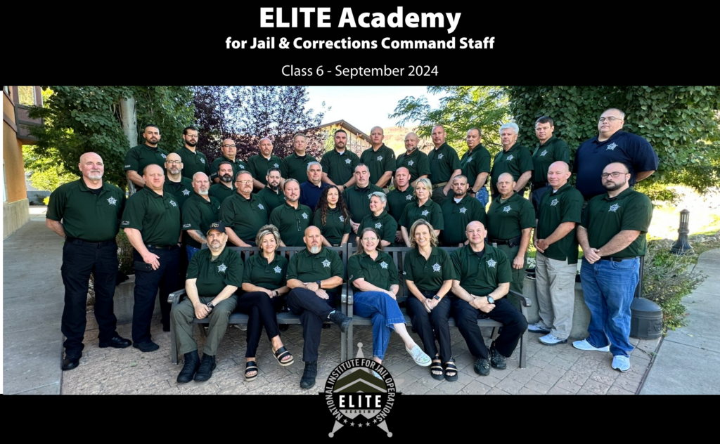 ELITE Academy for Jail & Corrections Command Staff - Class 6 - NIJO ...
