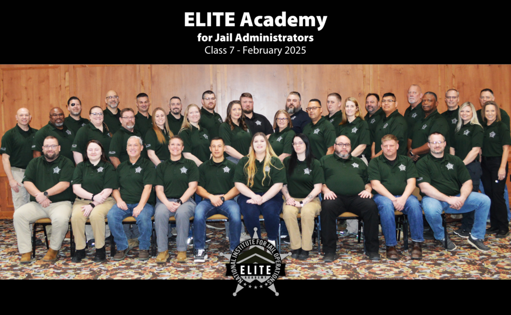 ELITE Academy for Jail & Corrections Command Staff - Class 7 - NIJO ...